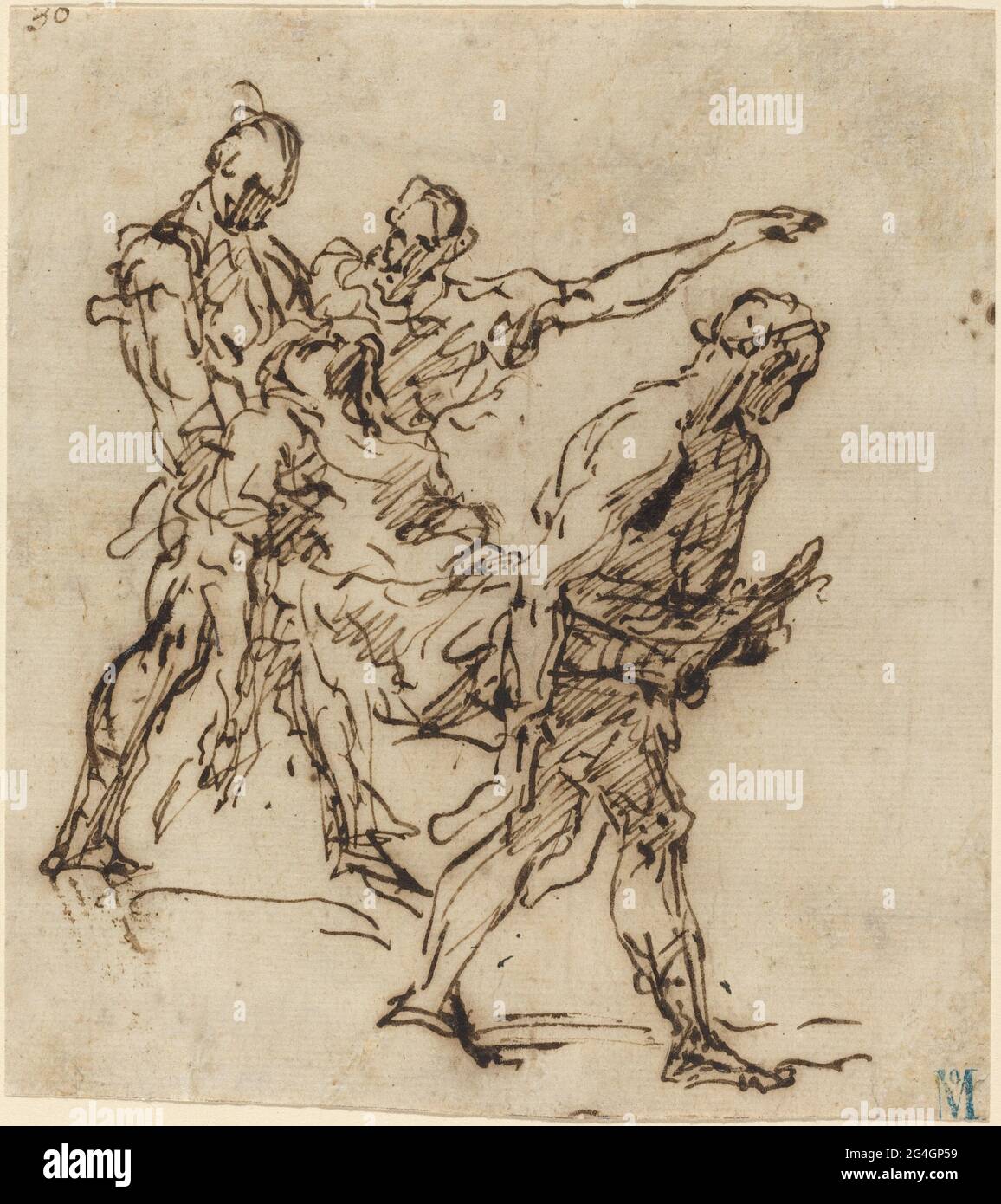 Figures Carrying a Body, 1655/1665 Stock Photo - Alamy