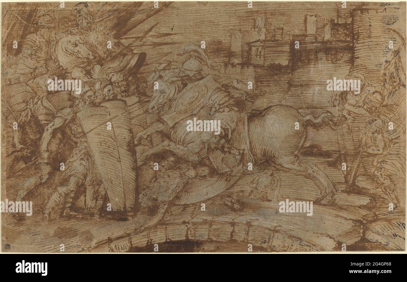 Roman soldier defending hi-res stock photography and images - Alamy
