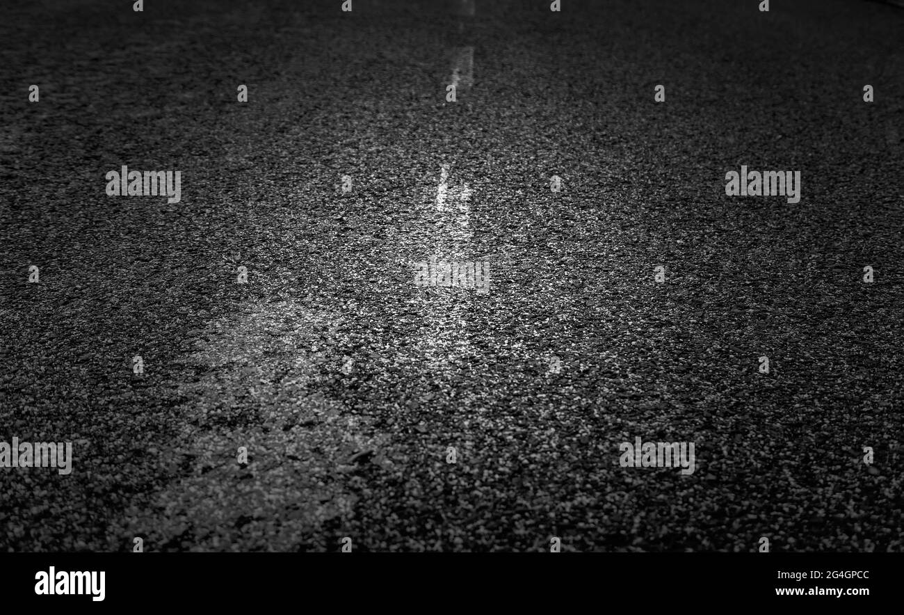 Detail road texture, vehicle and travel, road safety Stock Photo - Alamy