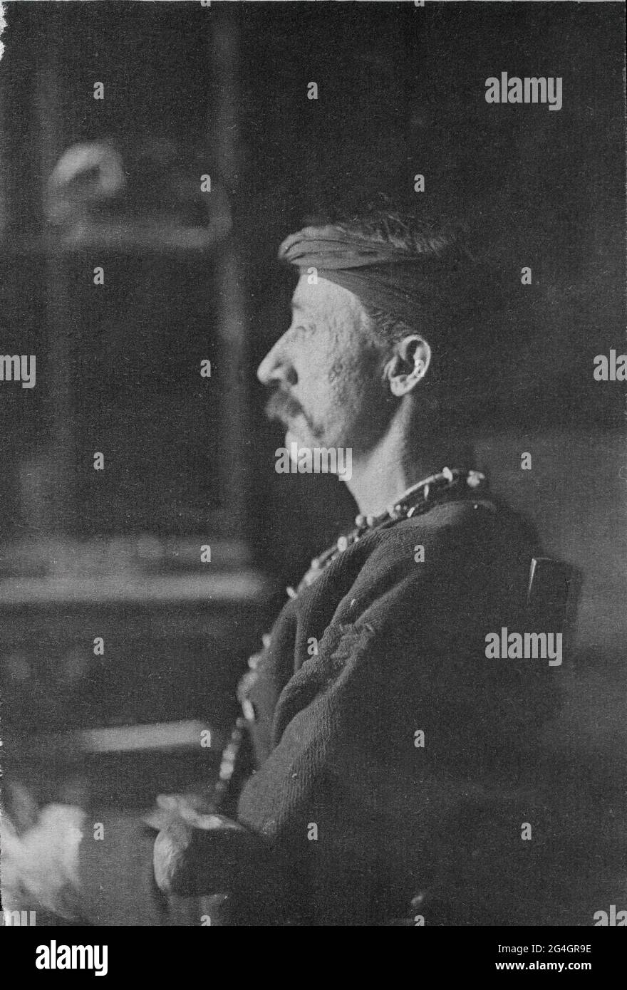 Frank Hamilton Cushing, 1895 Stock Photo - Alamy