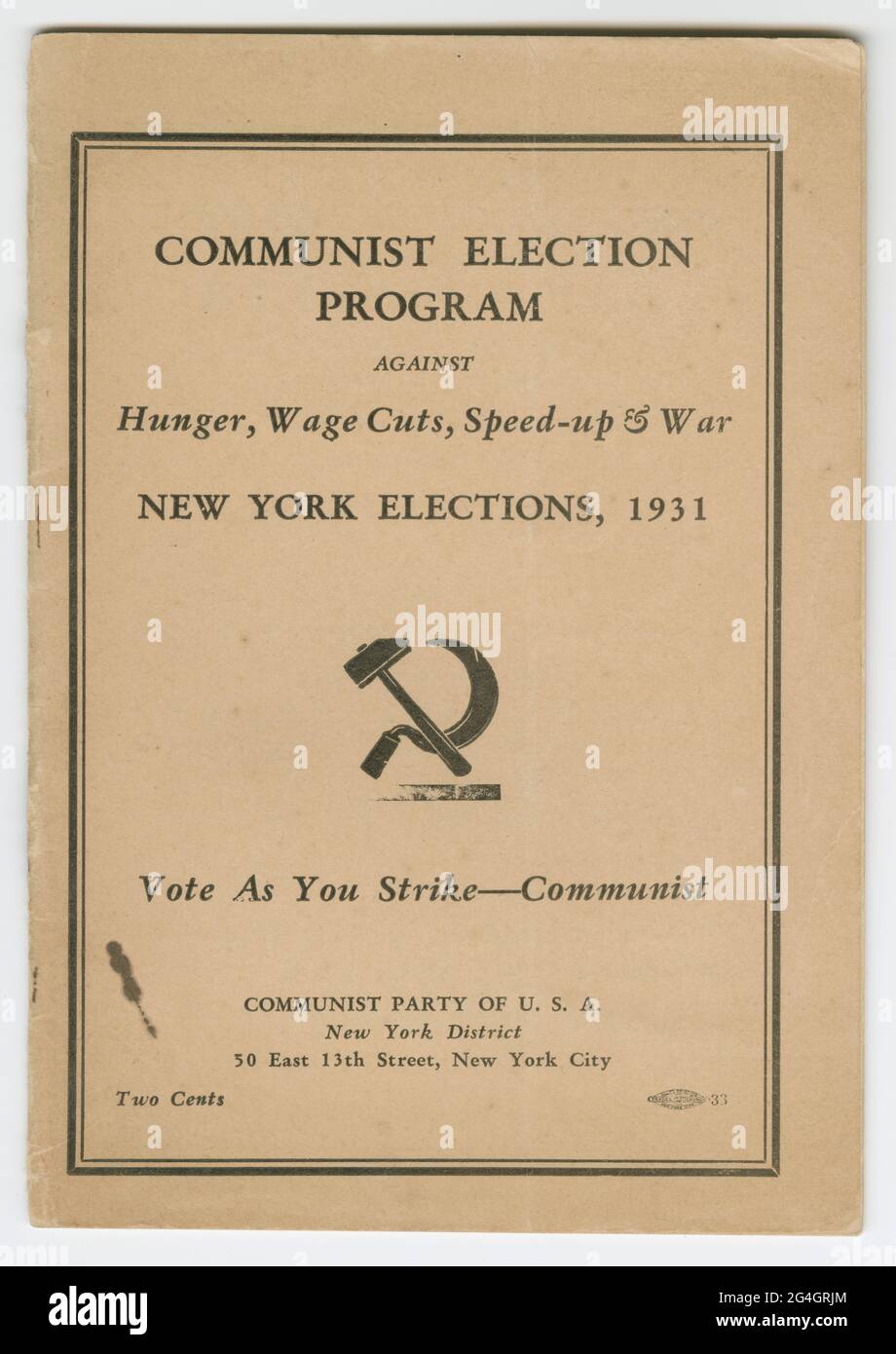 American Communist Party Symbol