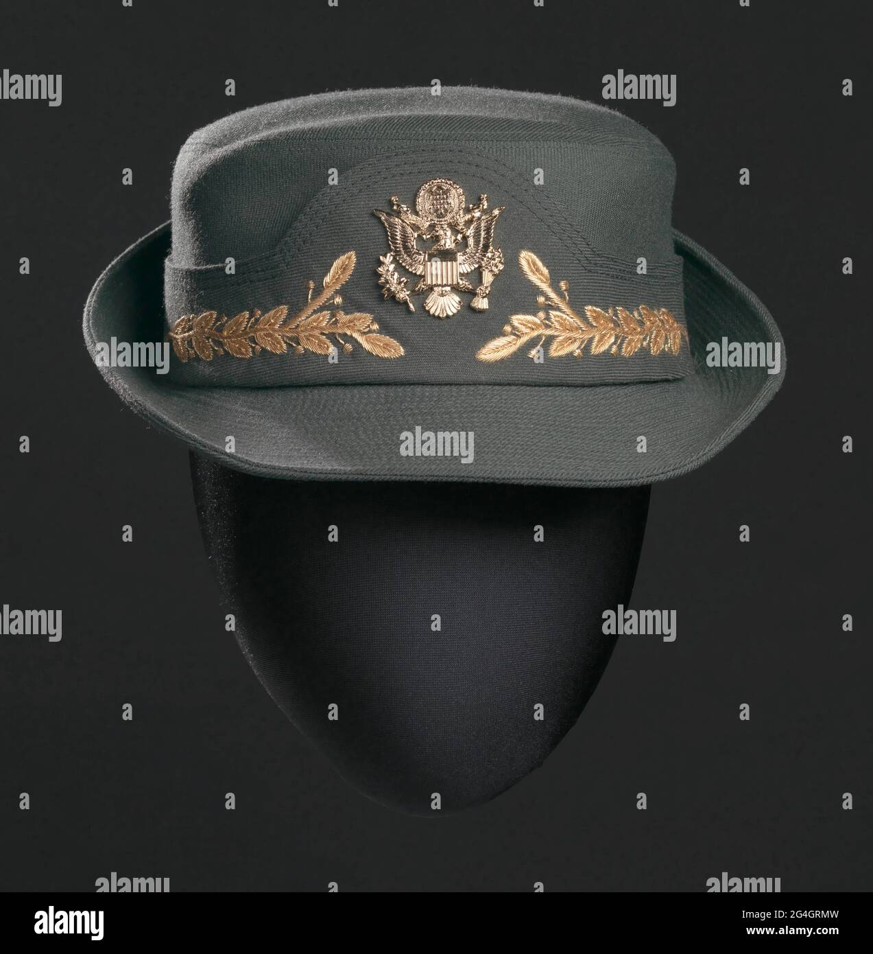 Military cap worn by Brigadier General Hazel Johnson-Brown, the first ...