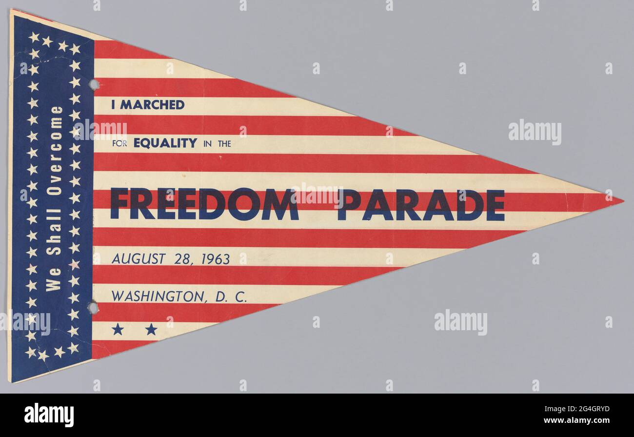 American flag 1960s parade hi-res stock photography and images - Alamy