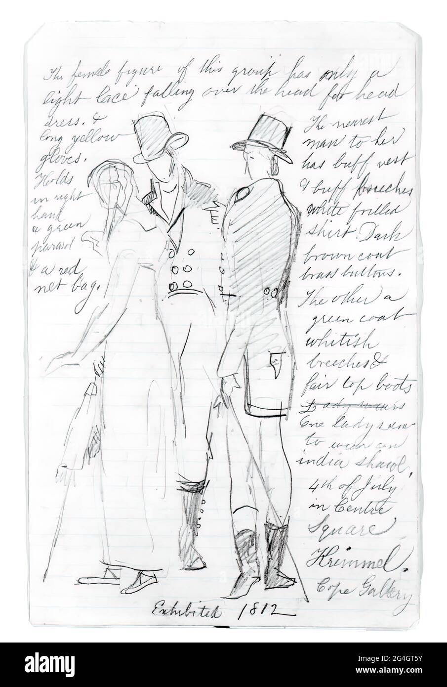 Three Figures, 1875-1876 Stock Photo - Alamy