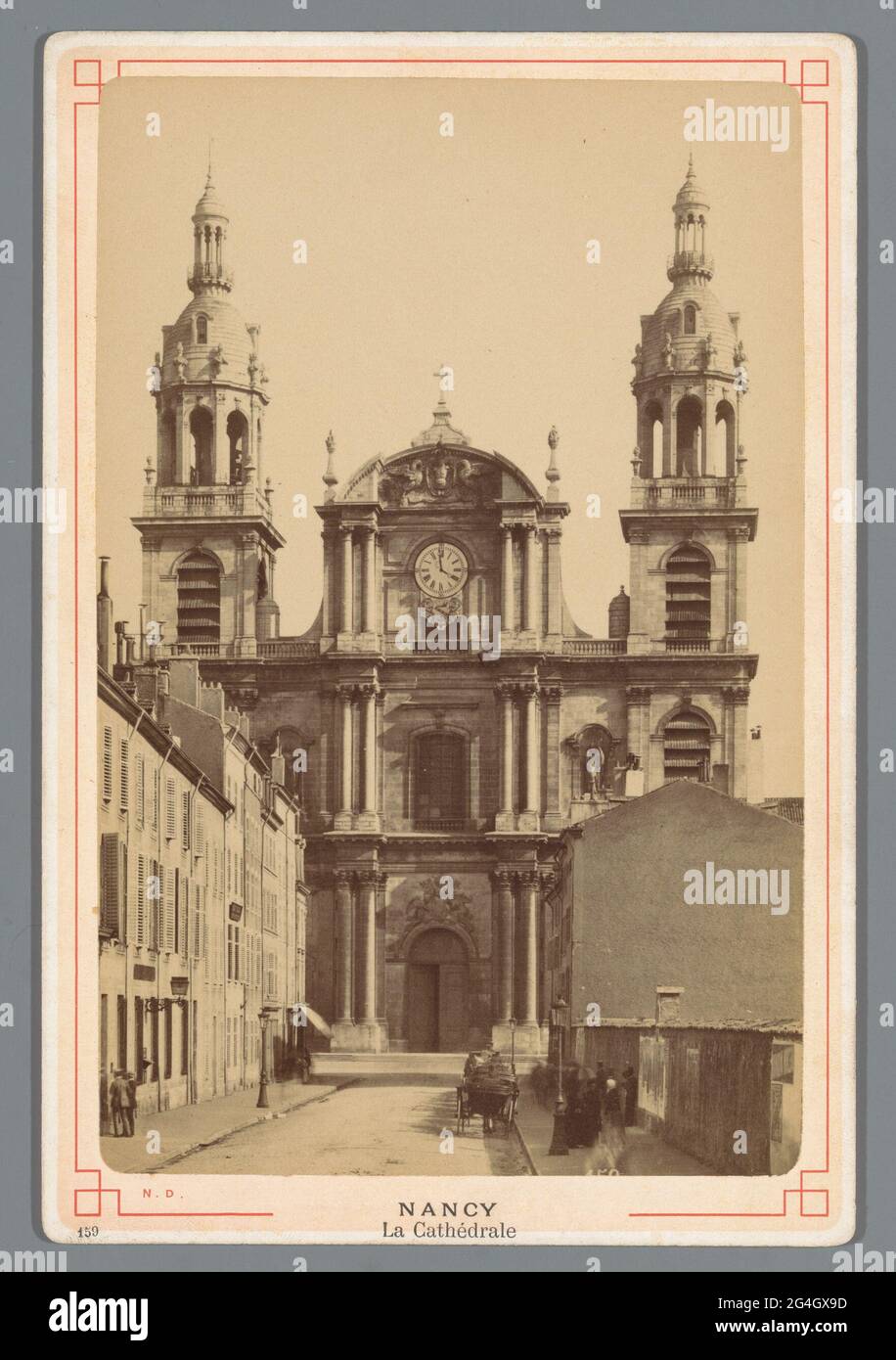 Nancy cathedral; La Cathédrale; Nancy Stock Photo - Alamy