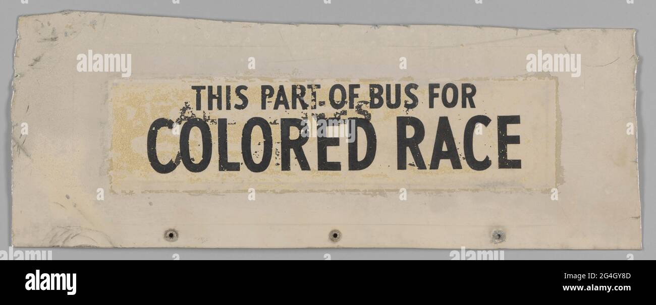 Segregation Signs In Color