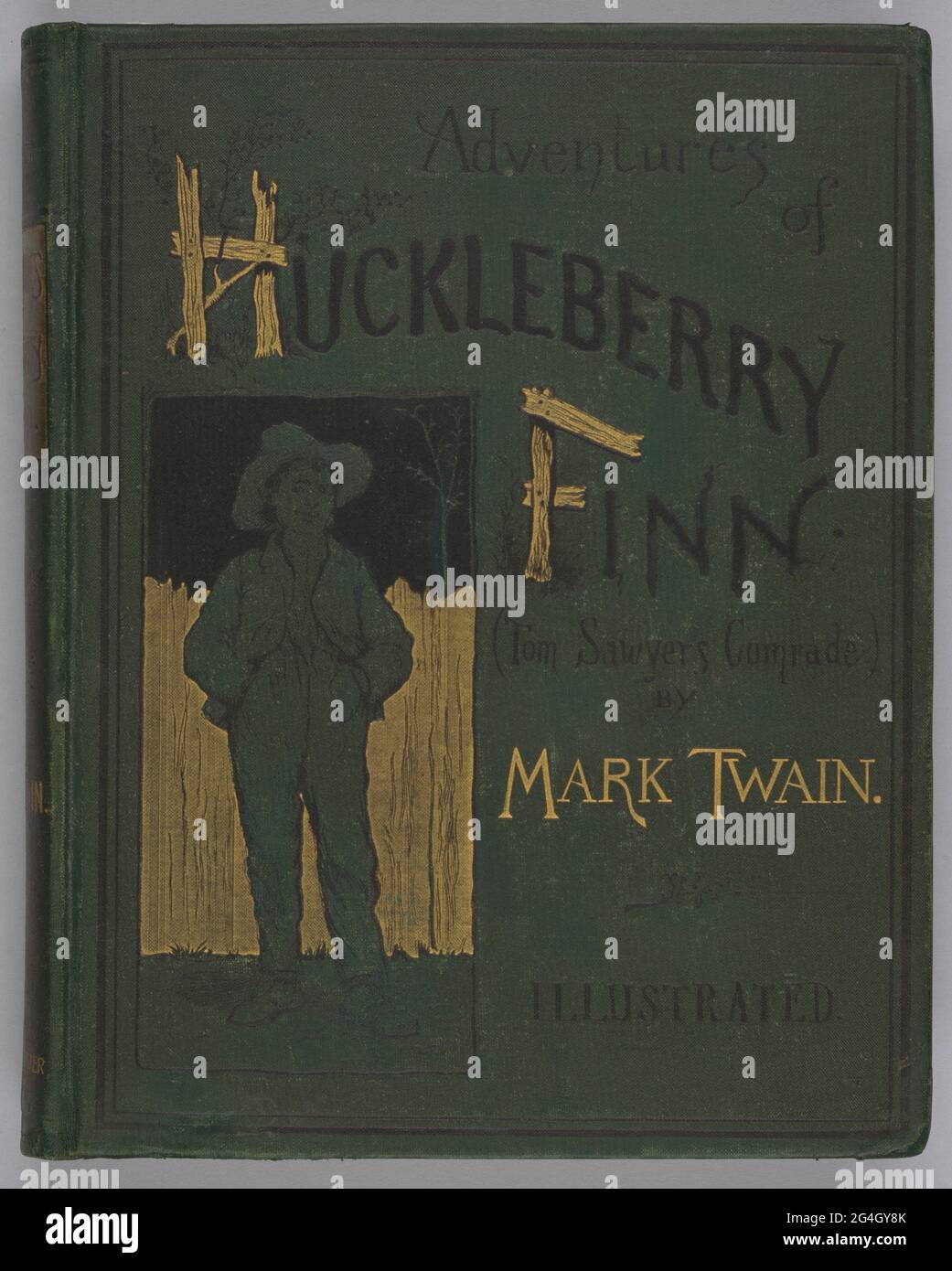 Mark twain book cover hi-res stock photography and images - Alamy