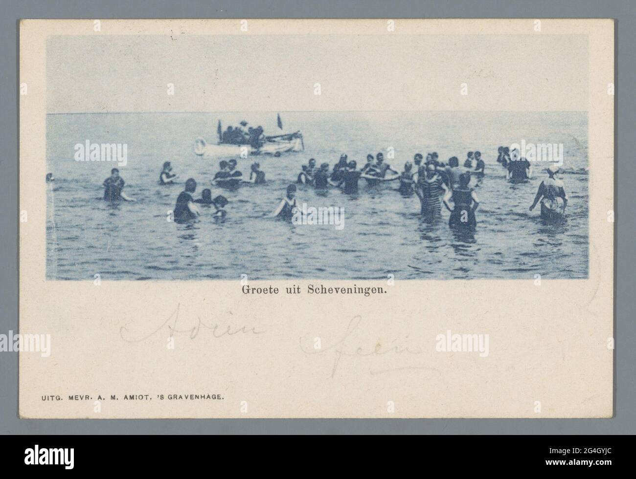 Groete from Scheveningen Stock Photo - Alamy