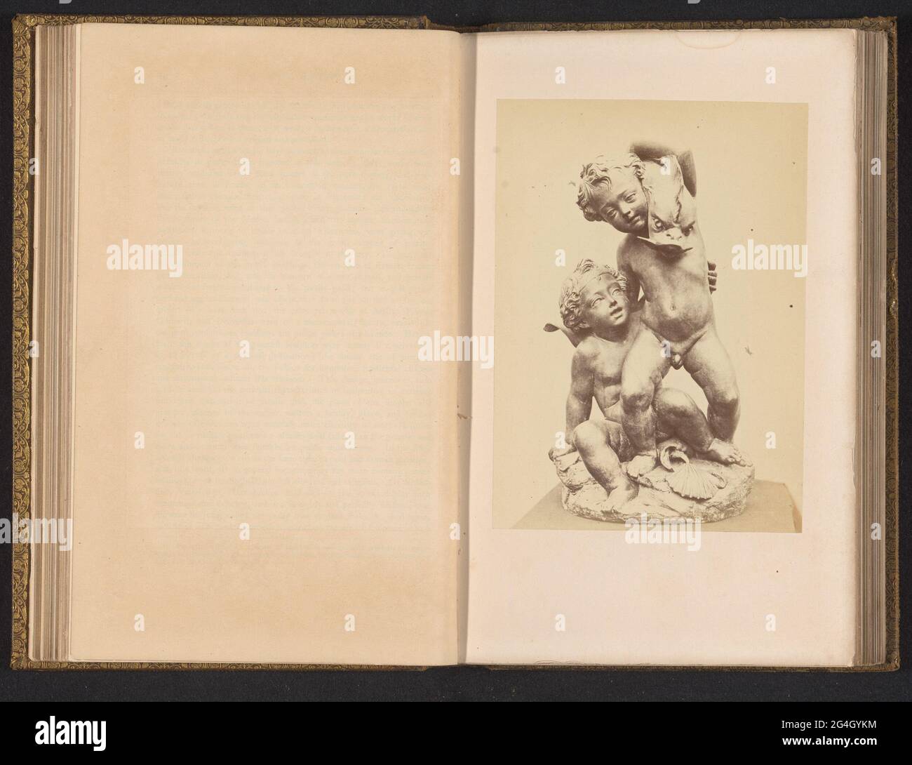 Sculpture of two putti with a dolphin, by Niccolò tribolo or copy to ...