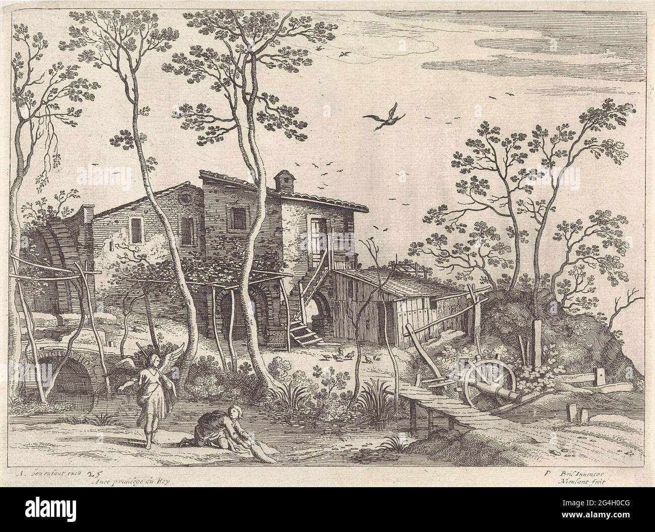 . Tobias catches the fish in a stream, which he will cut open from the ...