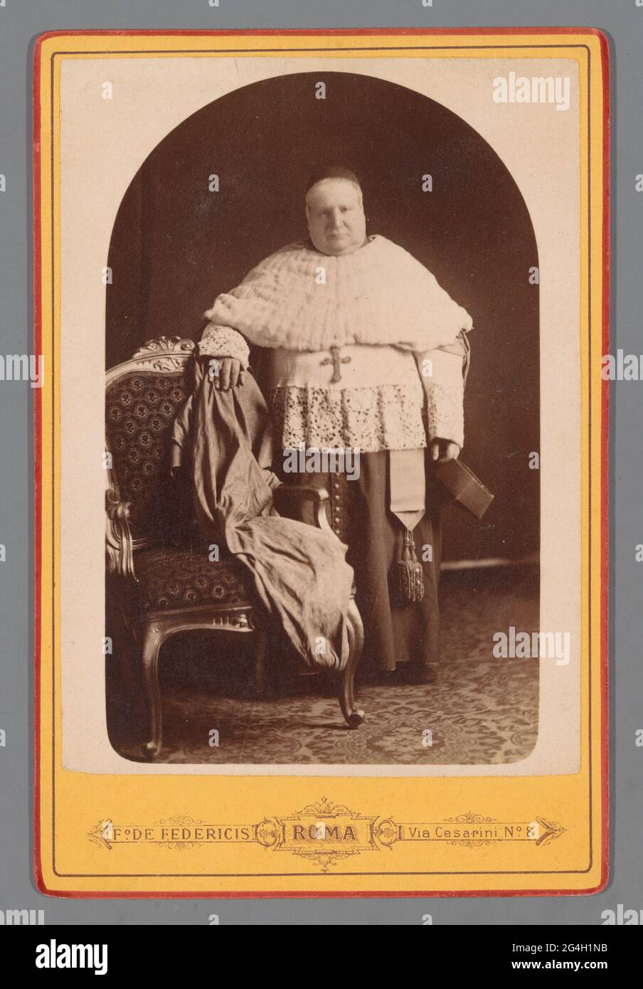 Portrait of a pope Stock Photo - Alamy