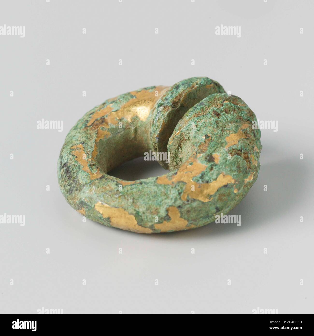 . Round cross-section that broadcasts towards the opening Stock Photo ...