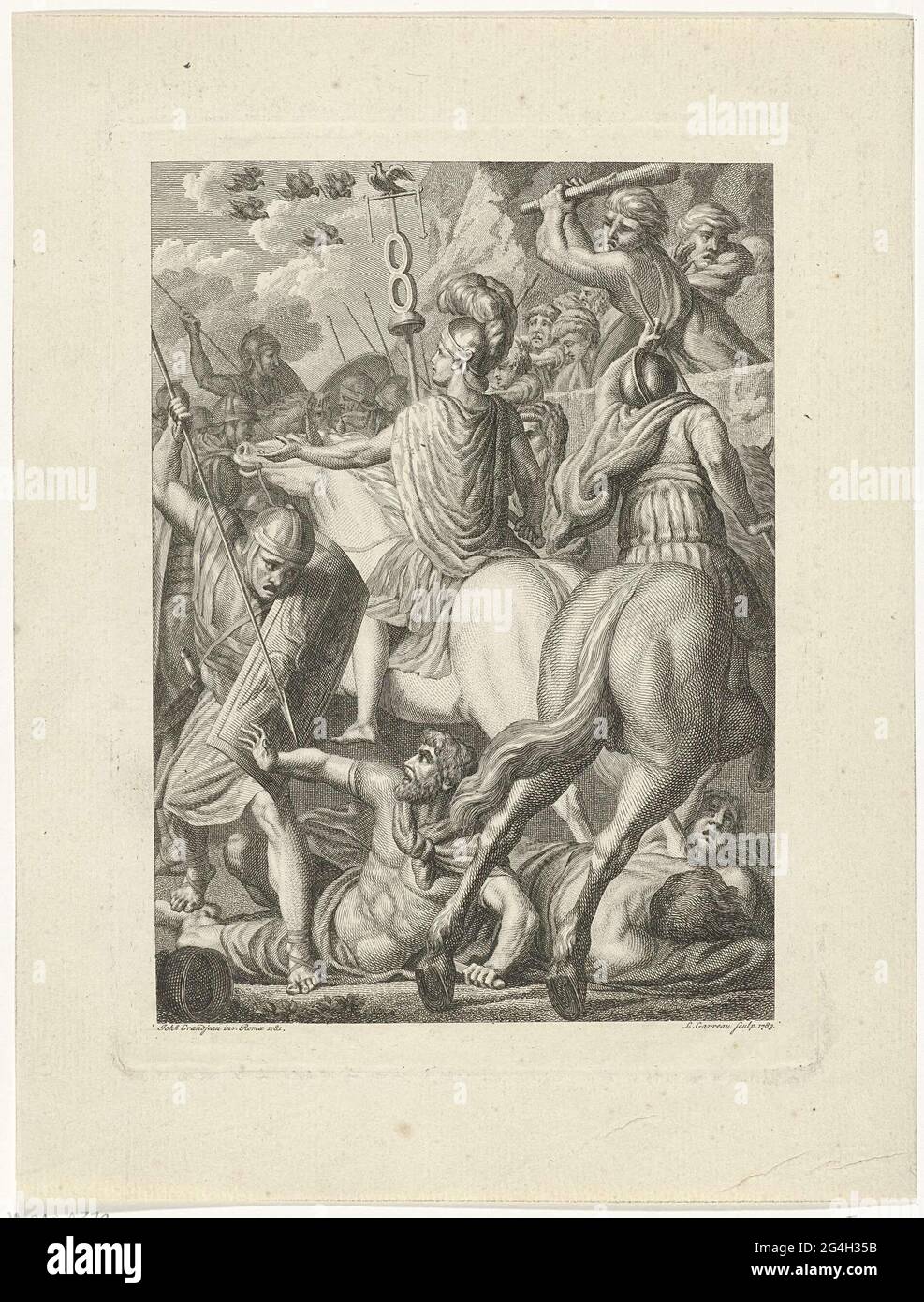 Germanicus sees six eagles hi-res stock photography and images - Alamy