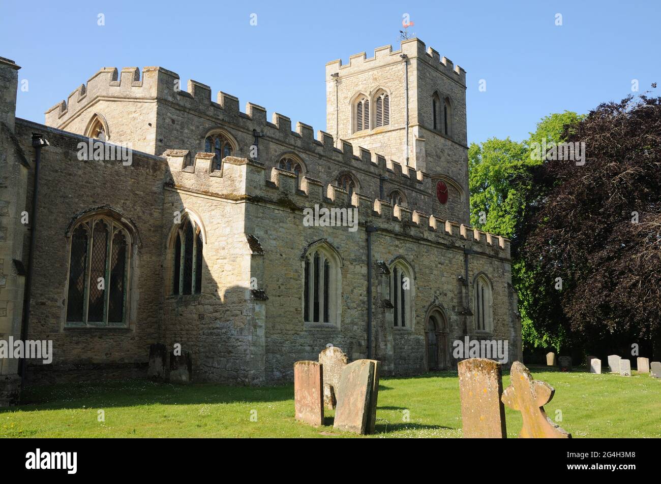 St Peter & St Paul Church, Cranfield, Bedfordshire Stock Photo - Alamy