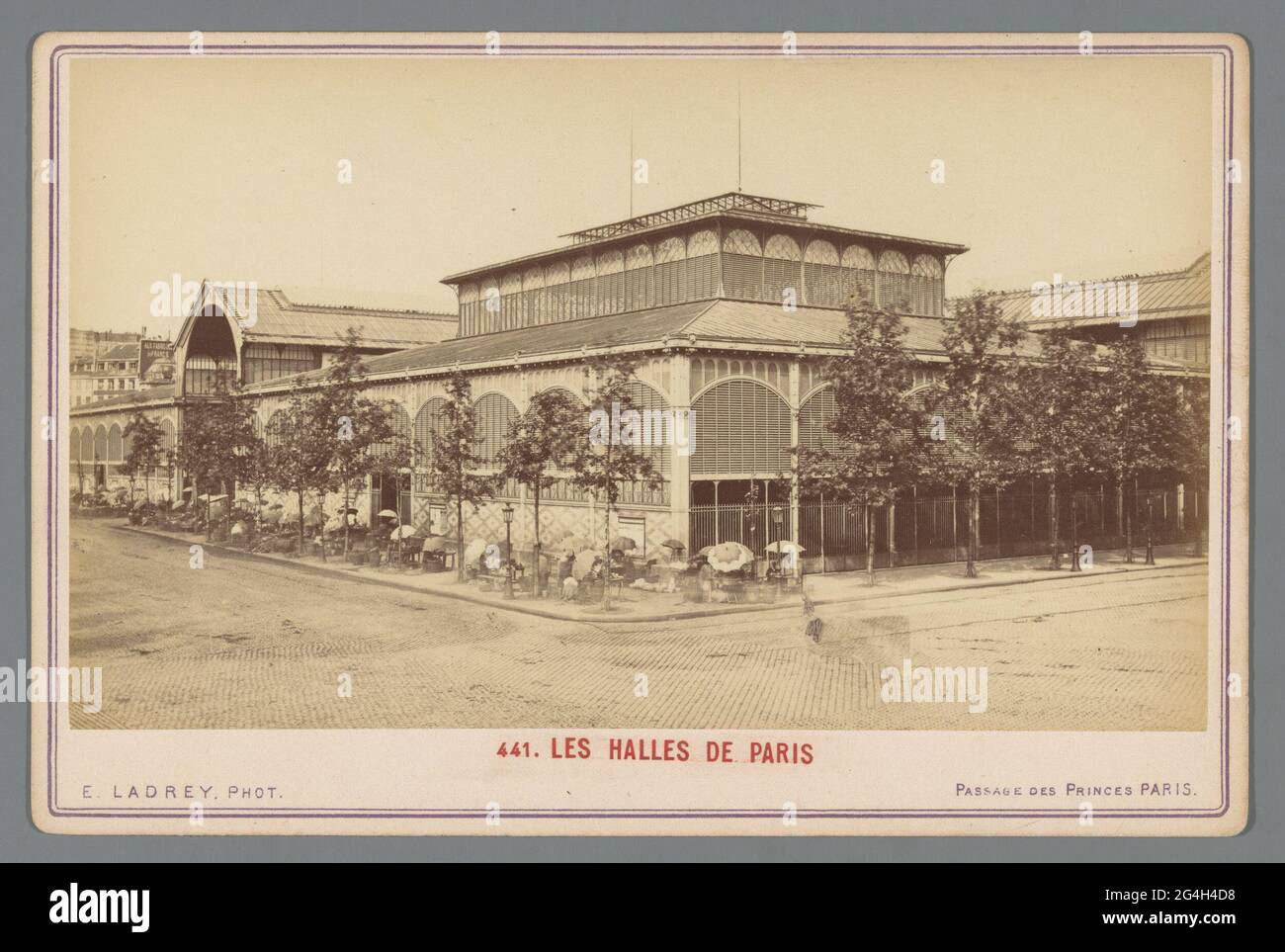 View of Les Halles de Paris; Les Halles de Paris Stock Photo - Alamy
