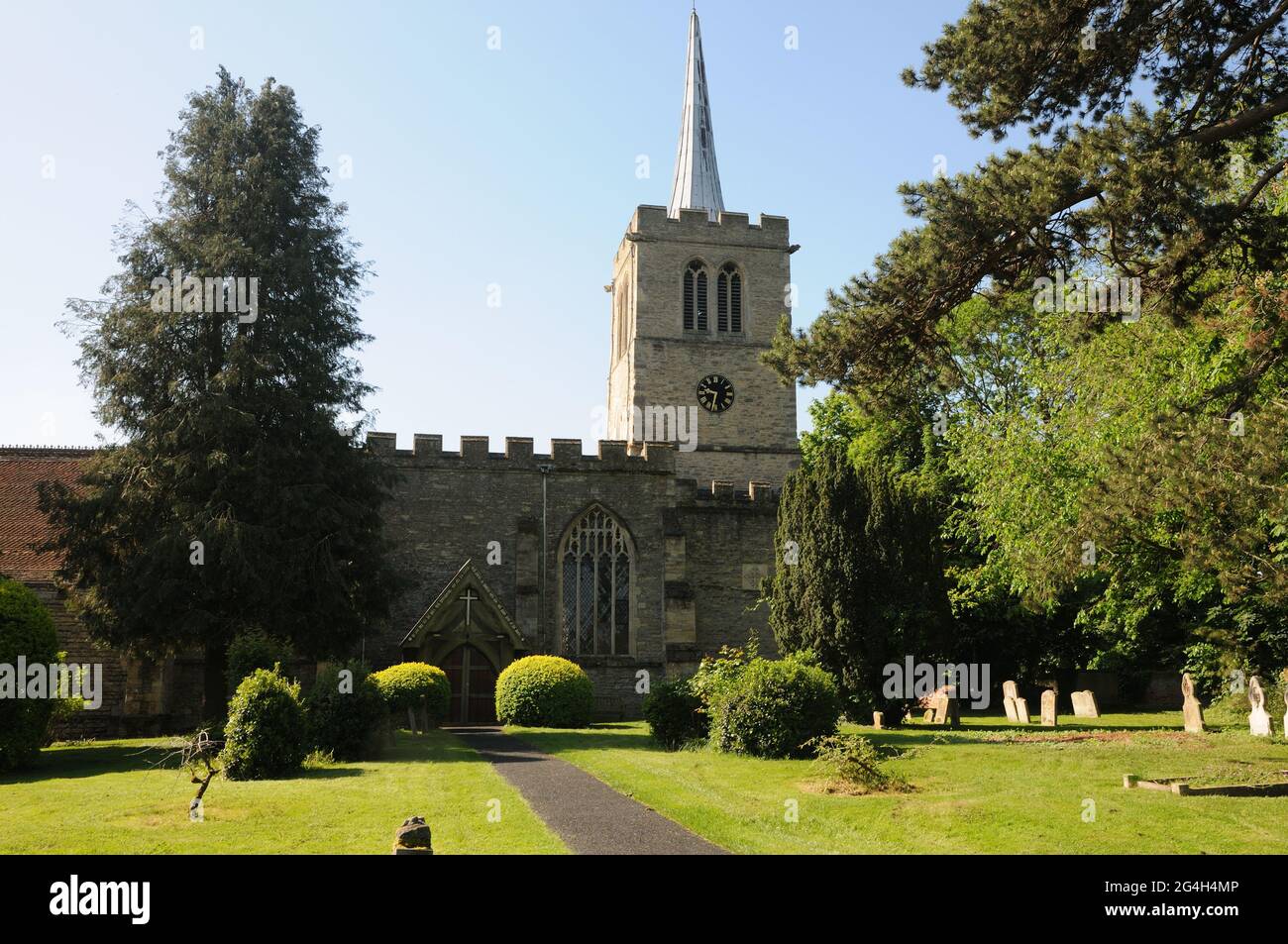 St Mary's Church, Wootton, Bedfordshire Stock Photo - Alamy