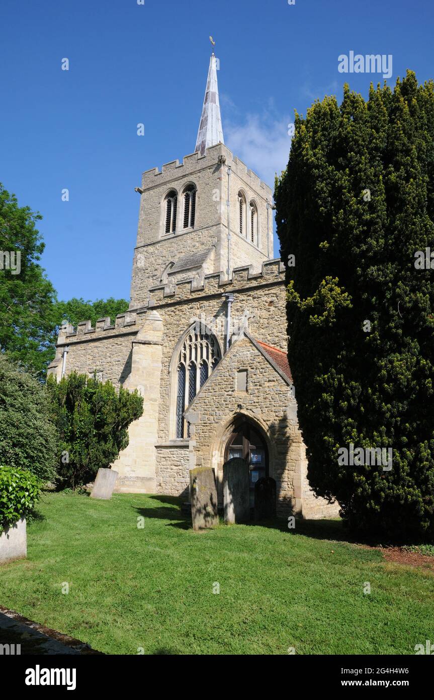 St Mary's Church, Wootton, Bedfordshire Stock Photo - Alamy