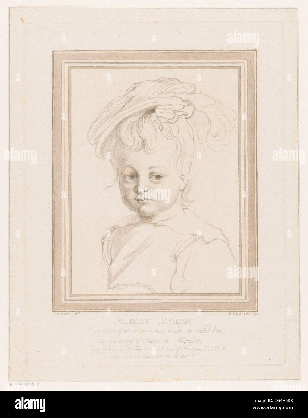 Portrait of Albert Rubens Stock Photo - Alamy