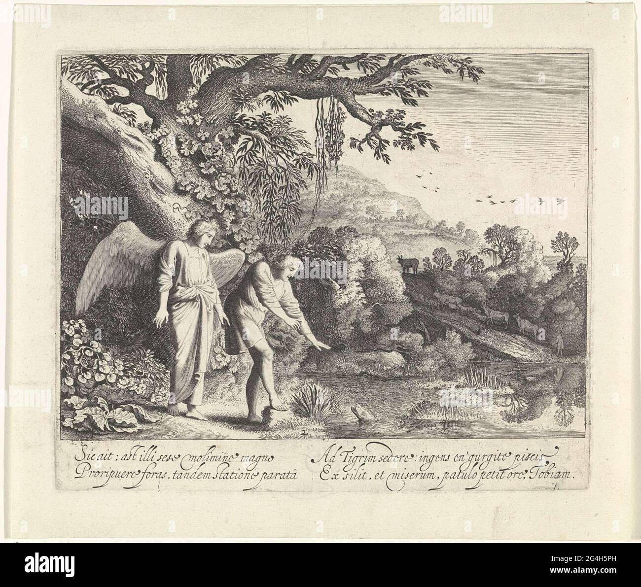 . Tobias wants to wash his feet in the Tigris River, on which the angel ...
