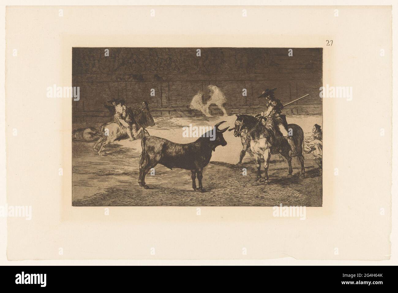 Fernando del Toro Challenges to Bull; The famous Fernando del Toro ...