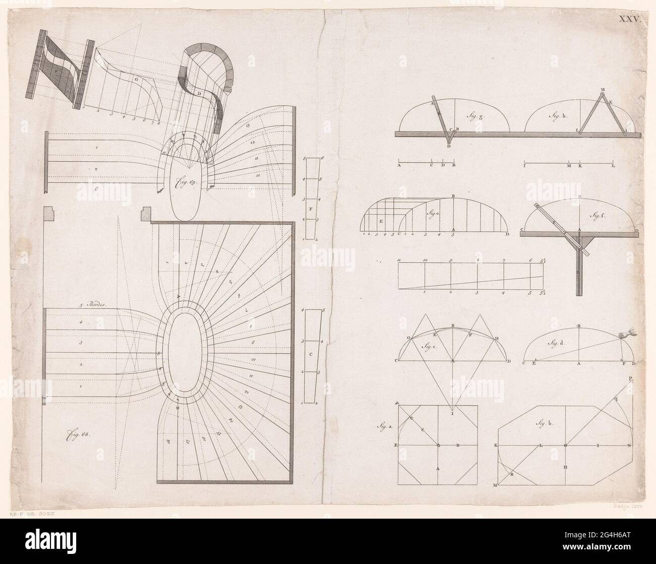 Technical drawings of stairs; Theatrum Machinarum Universal; Or new ...