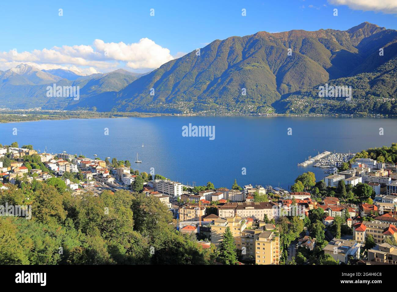 Southern lake lago maggiore hi-res stock photography and images - Alamy