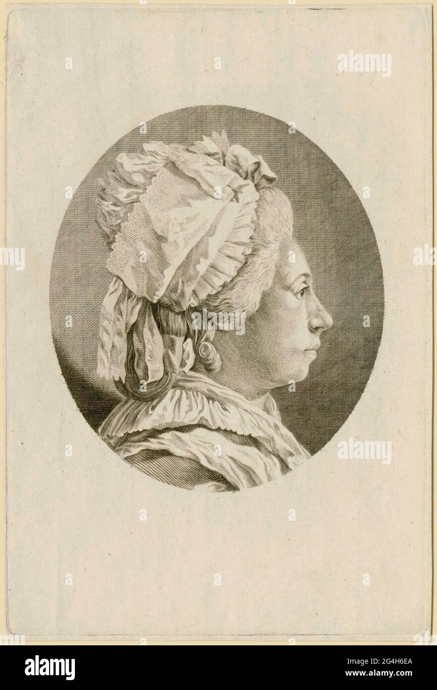 . Portrait of joseph teschida, the wife of the Viennese merchant Daniel ...