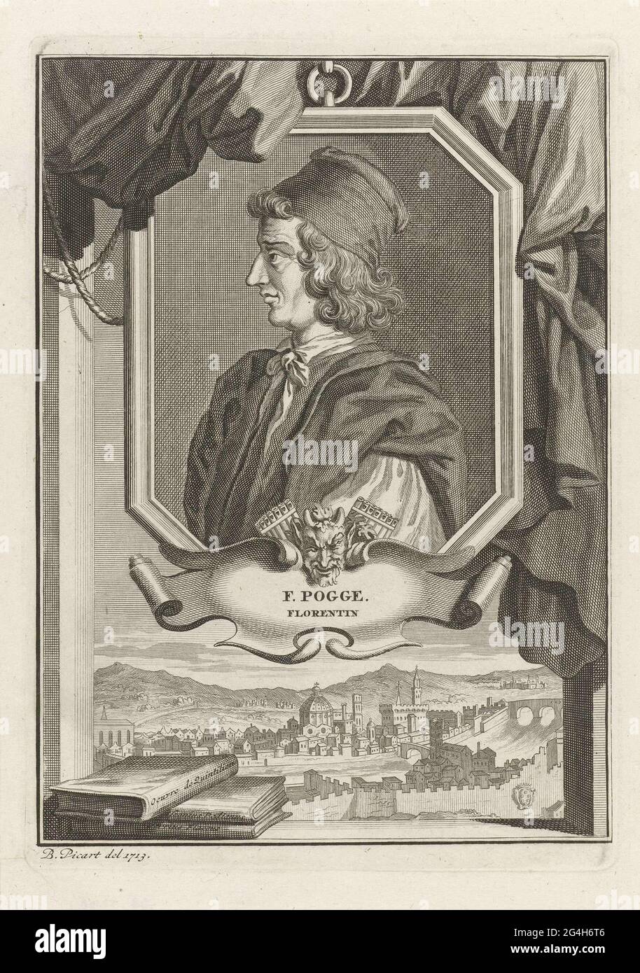 Gianfrancesco or giovanni francesco poggio bracciolini hi-res stock ...