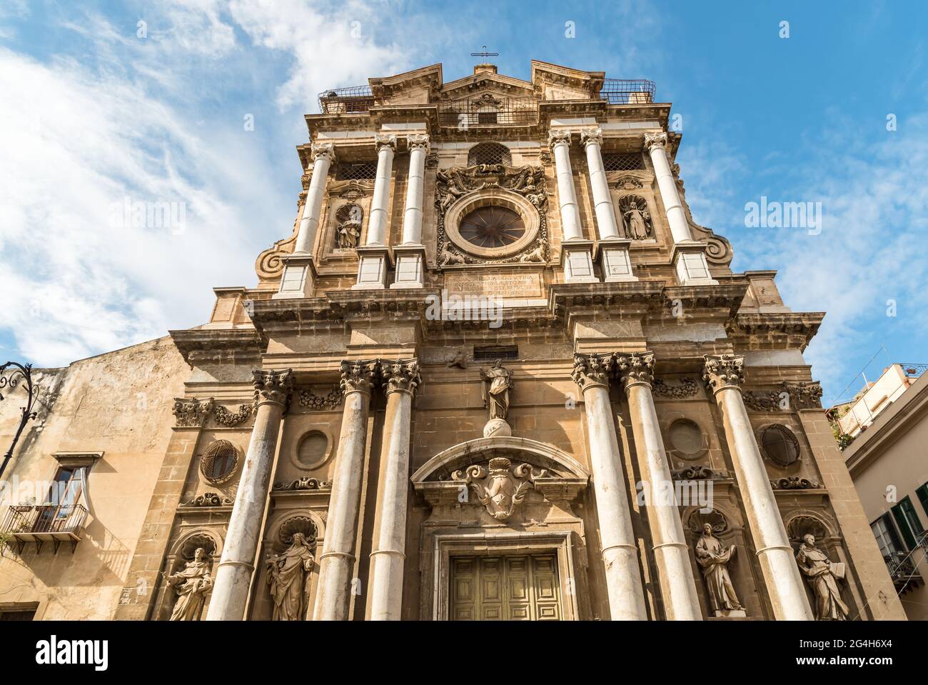 Parish Church of Santa Maria della Pieta in Palermo, Sicily, Italy ...