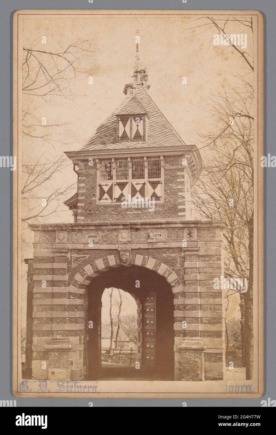 Oosterpoort in Hoorn Stock Photo - Alamy