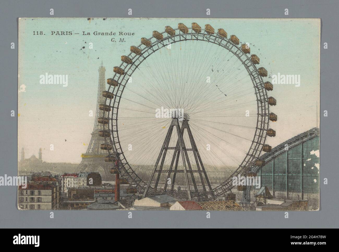 Paris - The Great Wheel Stock Photo - Alamy