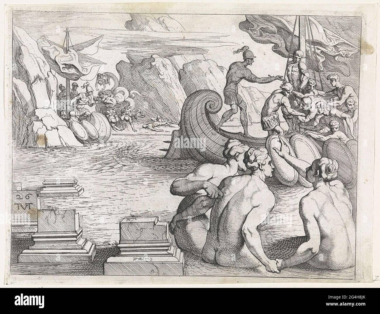 Odysseus ship passes hi-res stock photography and images - Alamy