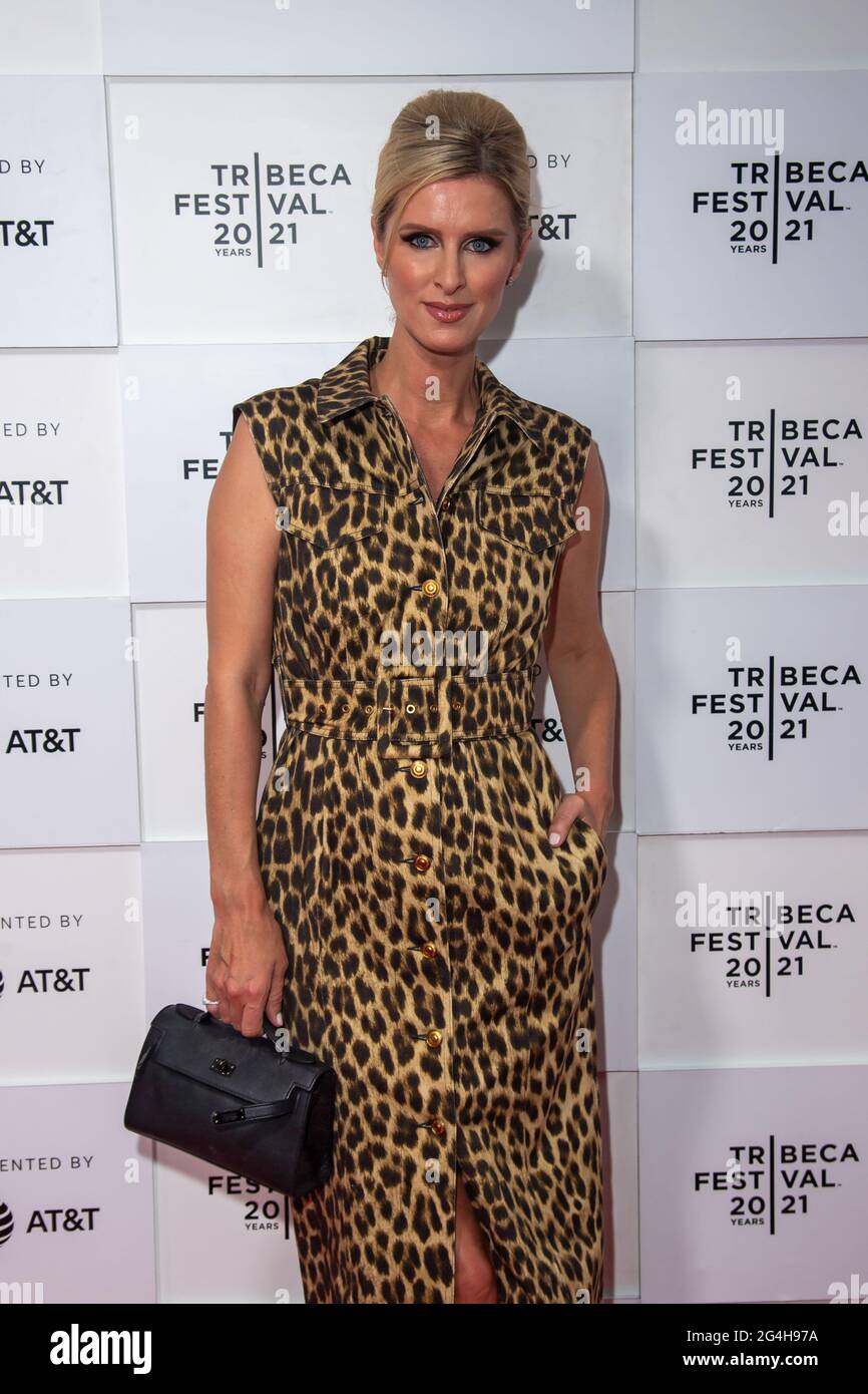 Nicky Hilton attends the "This Is Paris" premiere during the 2021 ...