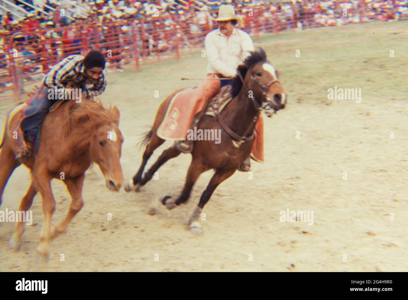 New York City Black World Championship Rodeo Stock Photo - Alamy