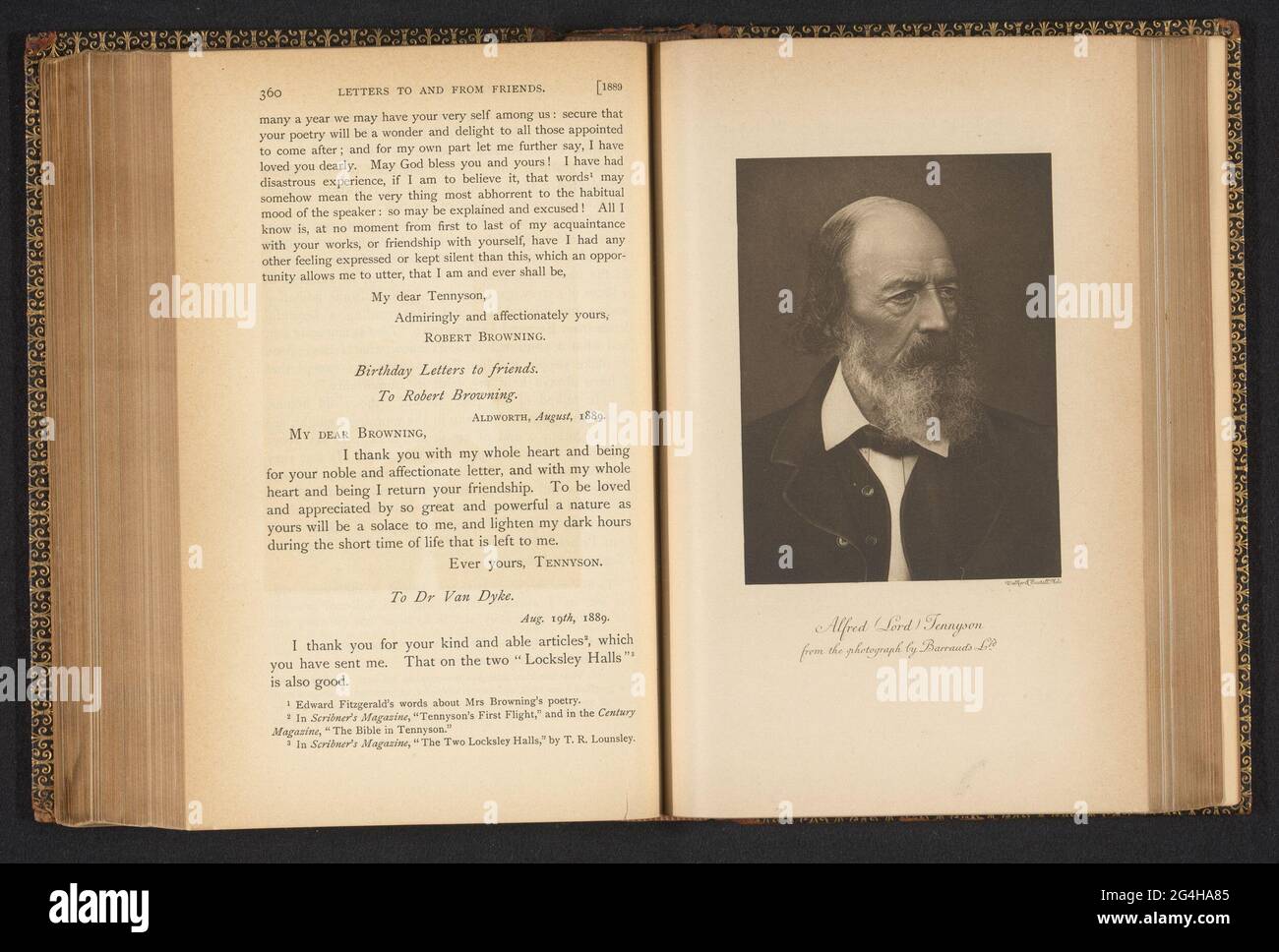 Alfred (Lord) Tennyson Stock Photo - Alamy