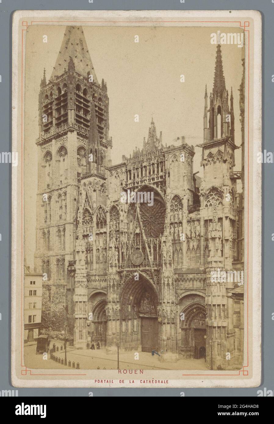 Rouen cathedral portail hi-res stock photography and images - Alamy