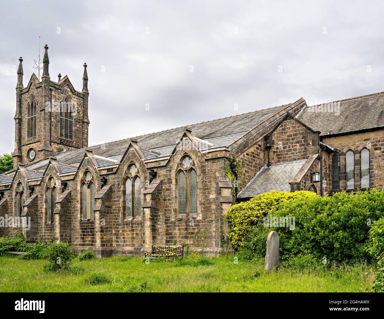 Parish Church of the Holy Trinity, Morecambe, Lancashire Stock Photo ...