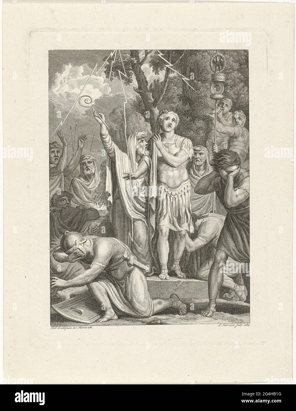 . The druids ask the gods to assist the Germanic surrounding Arminius ...