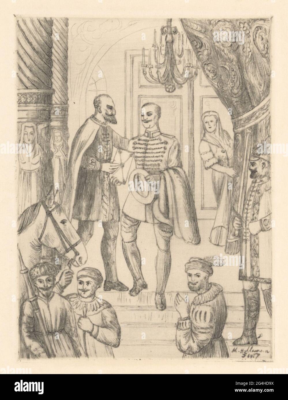 Official handing hi-res stock photography and images - Alamy