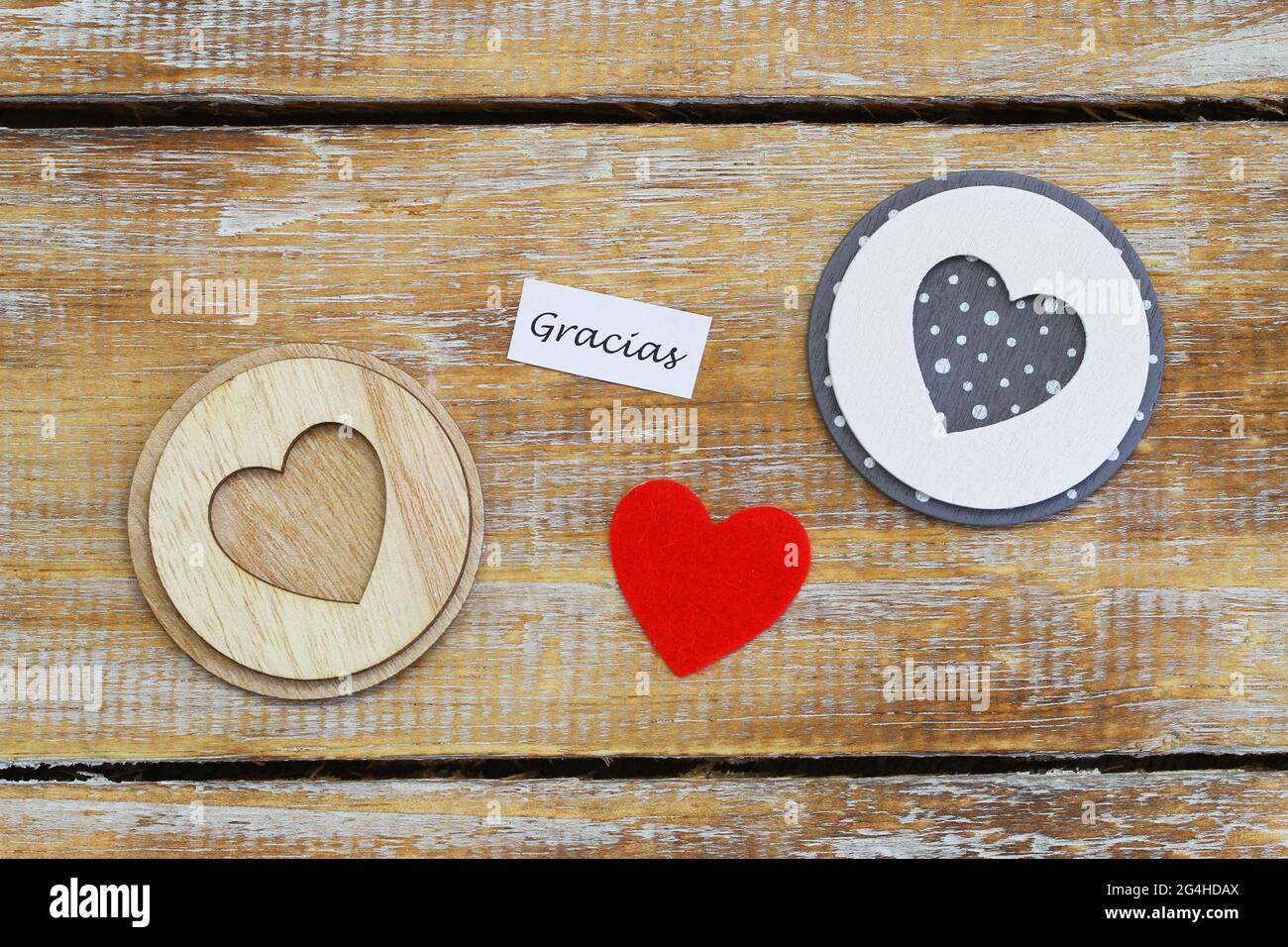 Gracias thank you card hi-res stock photography and images - Alamy