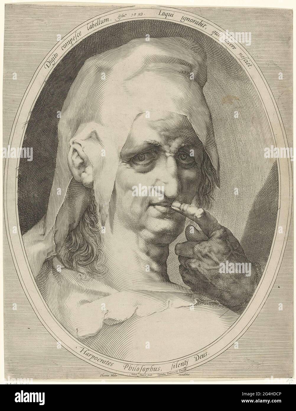 Harpocrates is the god of silence hi-res stock photography and images ...