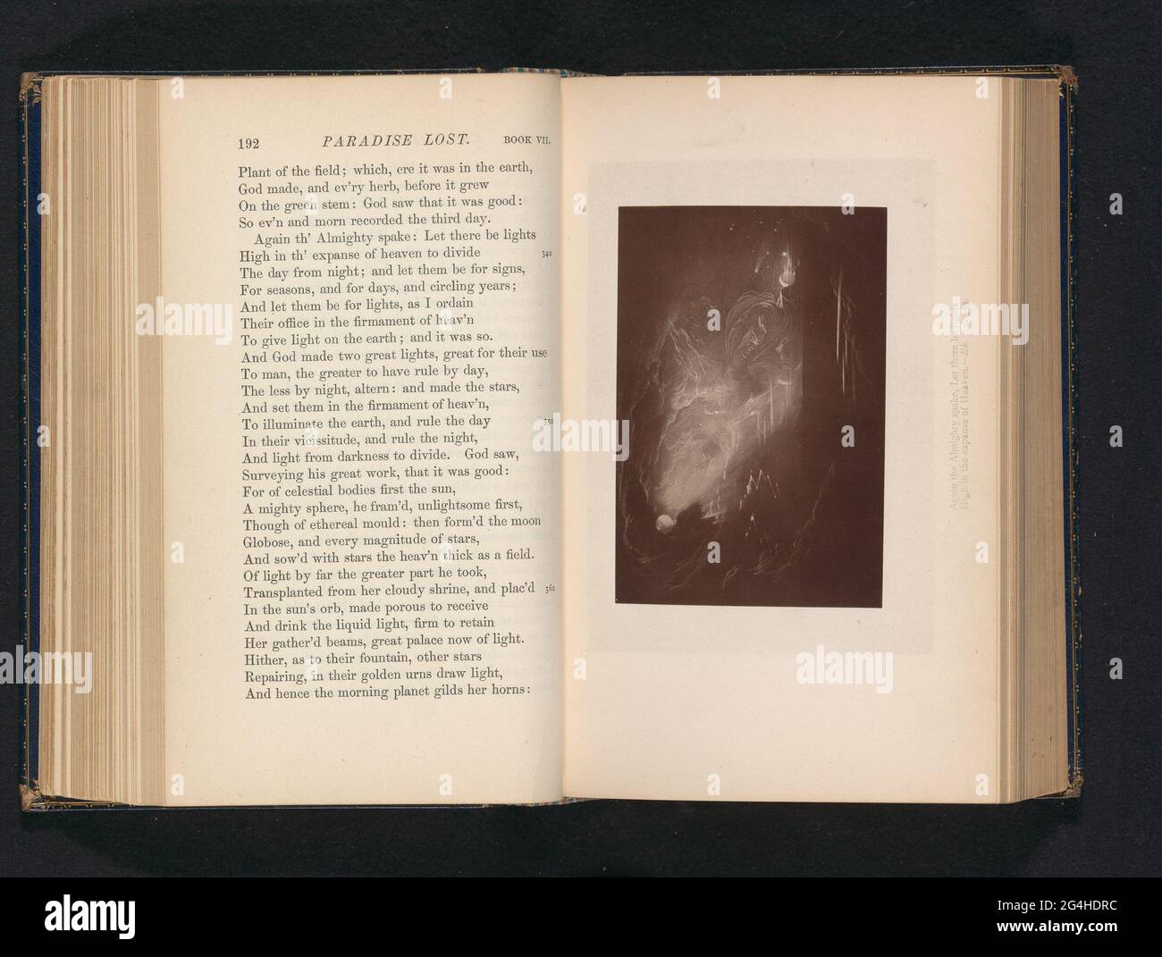 God creates light hi-res stock photography and images - Alamy