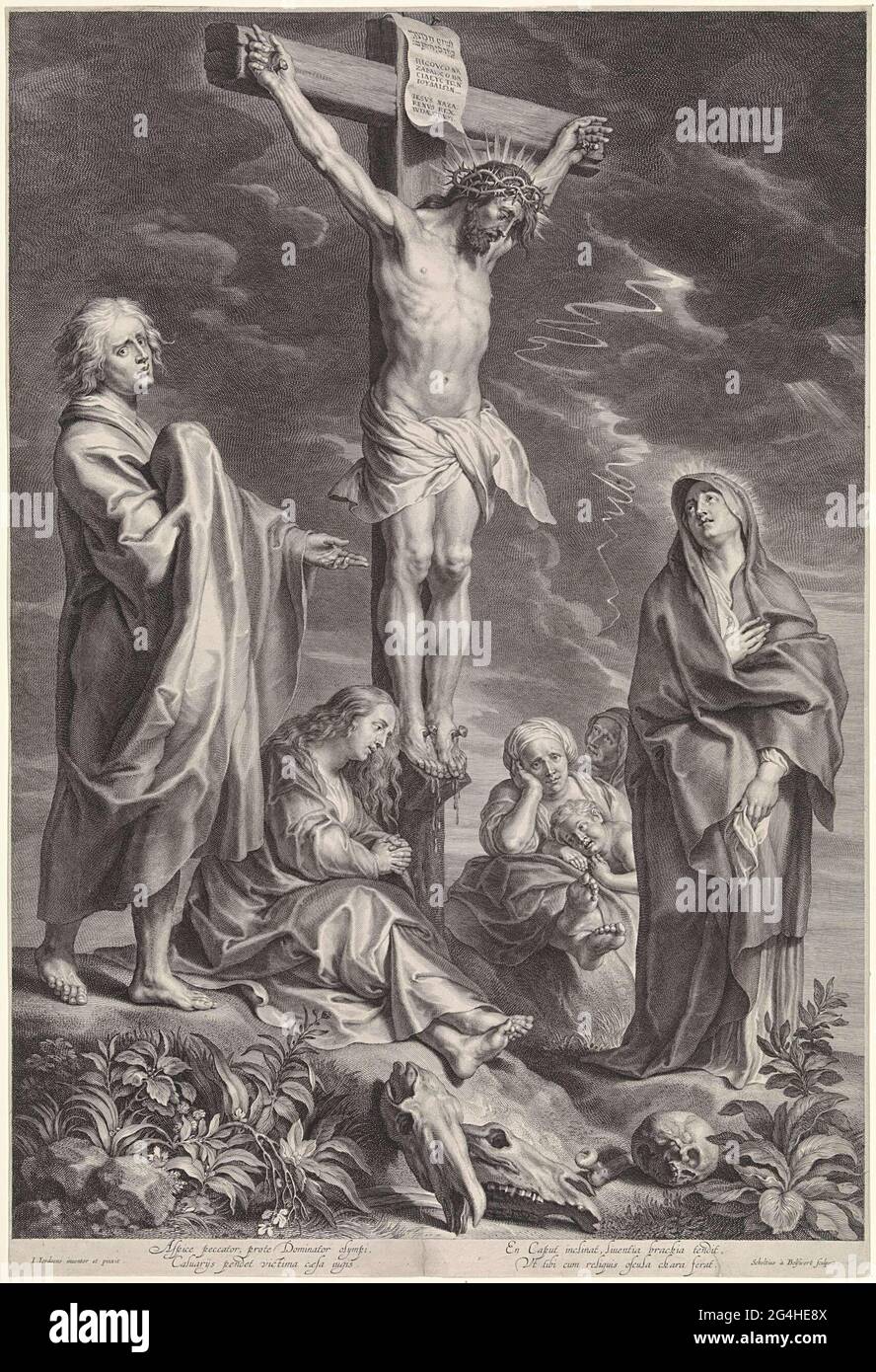 Mary Magdalene At The Foot Of The Cross