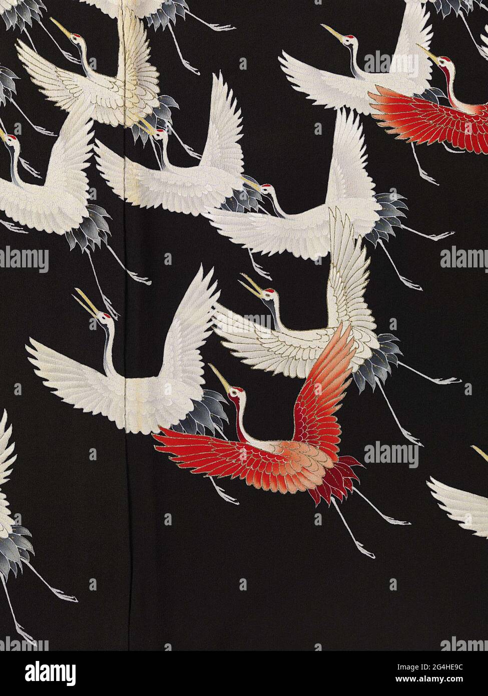 Furisode cranes hi-res stock photography and images - Alamy