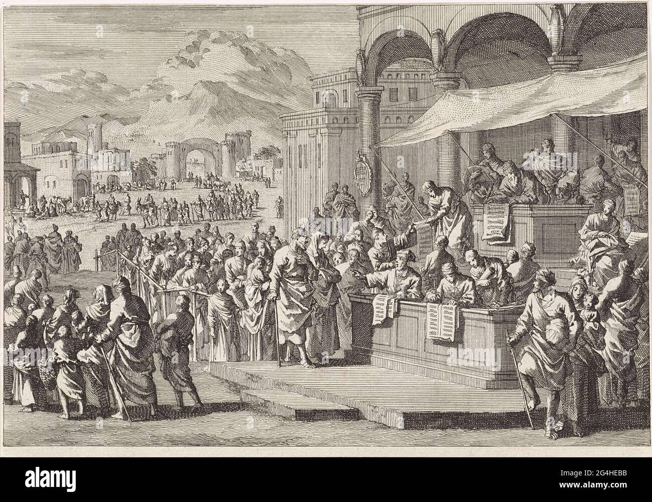 The people census at bethlehem hi-res stock photography and images - Alamy