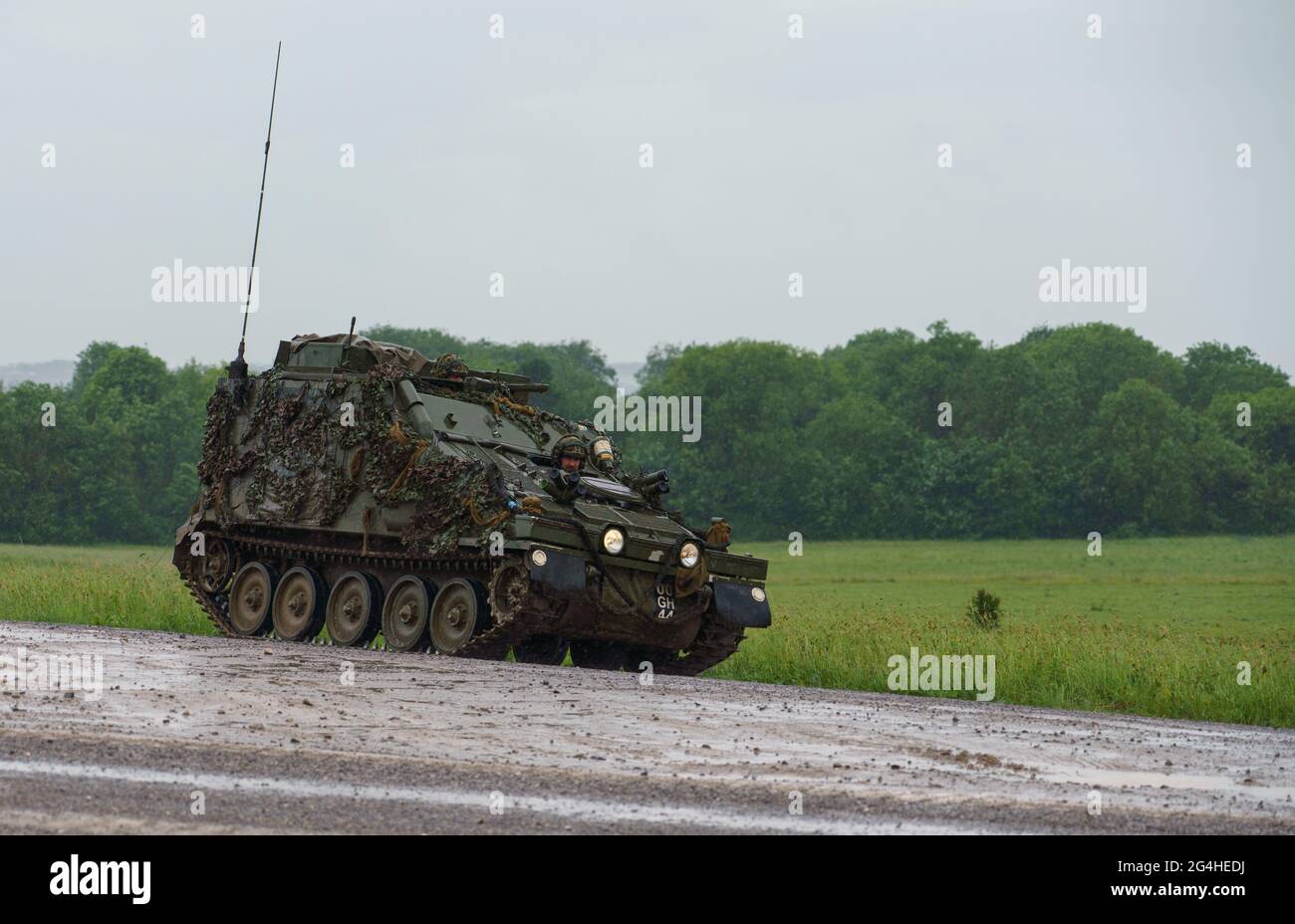 British army FV105 Sultan armored Light Infantry Fighting Vehicle in ...