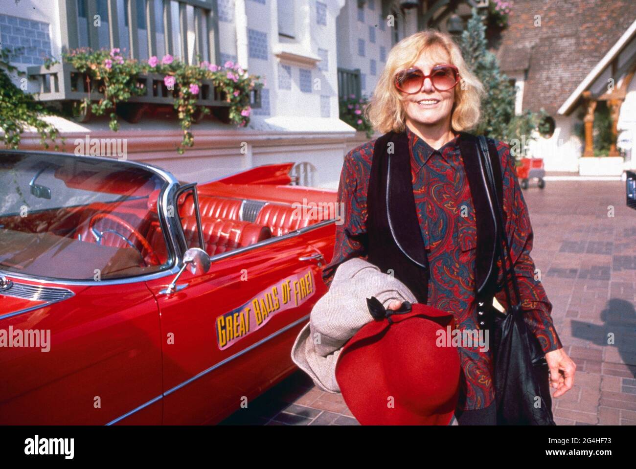 France. Kim Novak at the Deauville American Film Festival. Cira 1990s ...