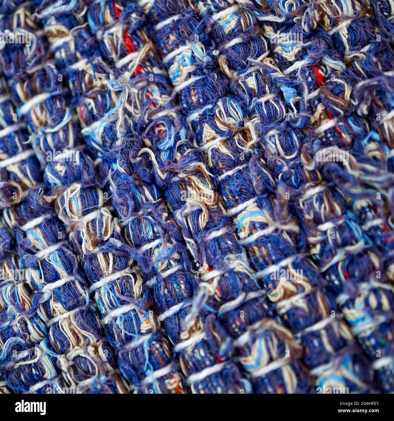 Closeup shot of woven wool fabric texture Stock Photo - Alamy