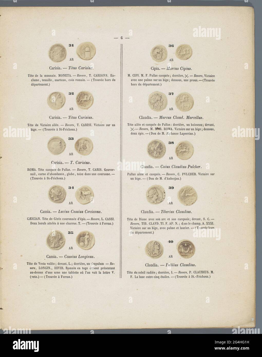 Ten Roman coins, seen from front and back Stock Photo - Alamy