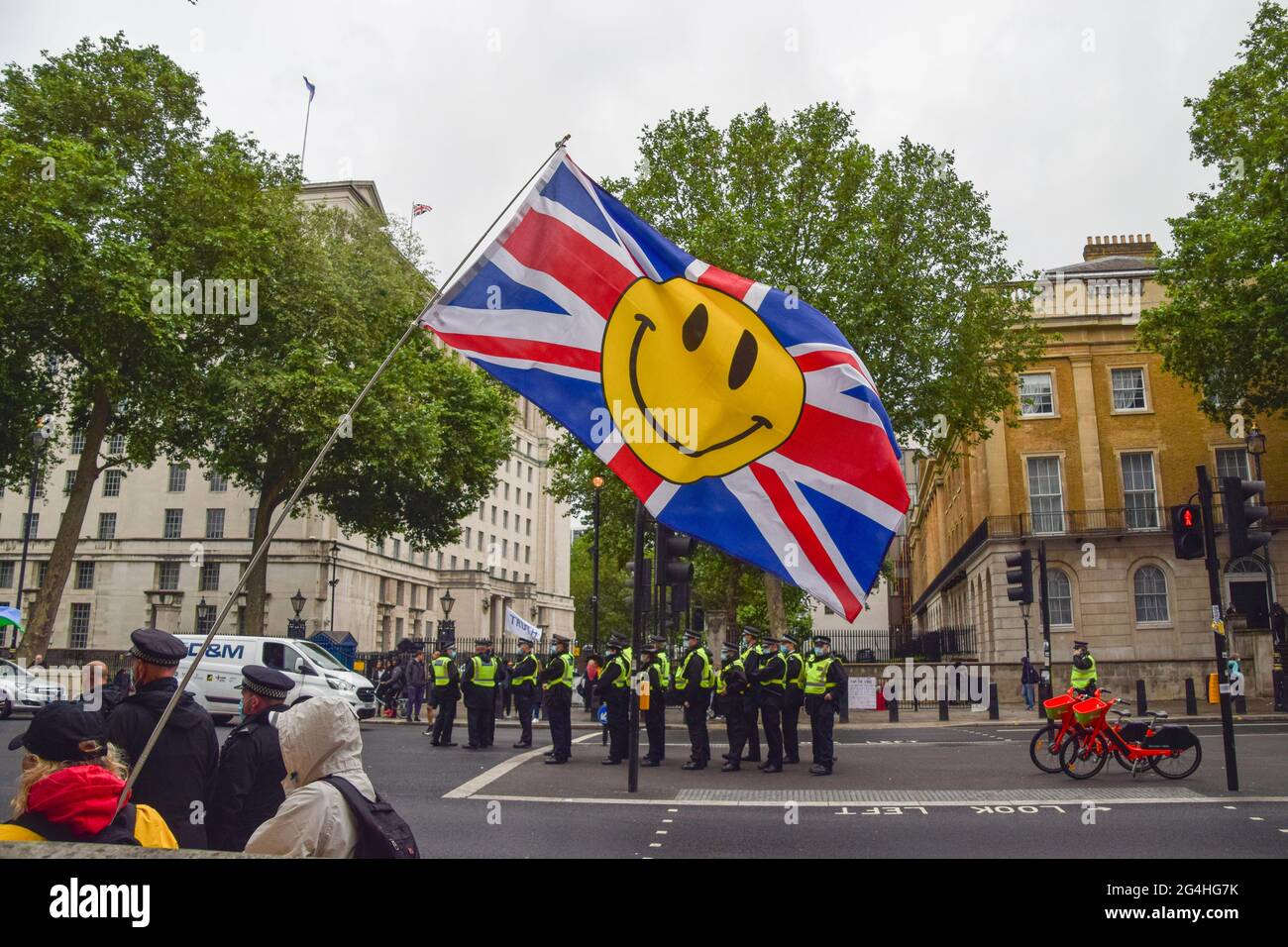 Smiley face flag hi-res stock photography and images - Alamy